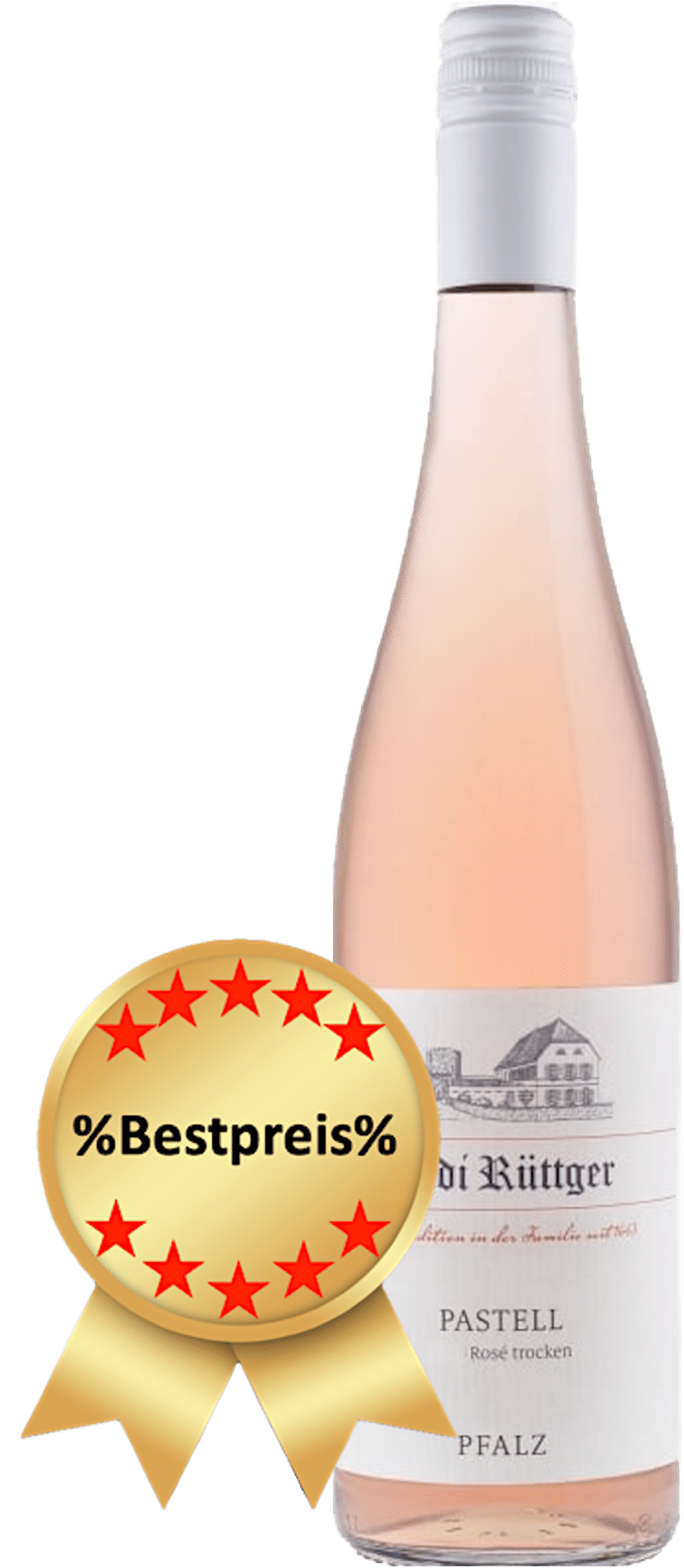 Rudi Rüttger Pastell Rosé 2024 – Wein für alle GmbH